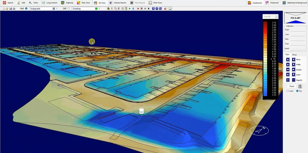 Earthwork Takeoff Services - Earthwork Quantity Takeoff